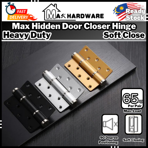 Heavy Duty 65kg Hidden Door Closer With Soft Close Soft Closing Door ...