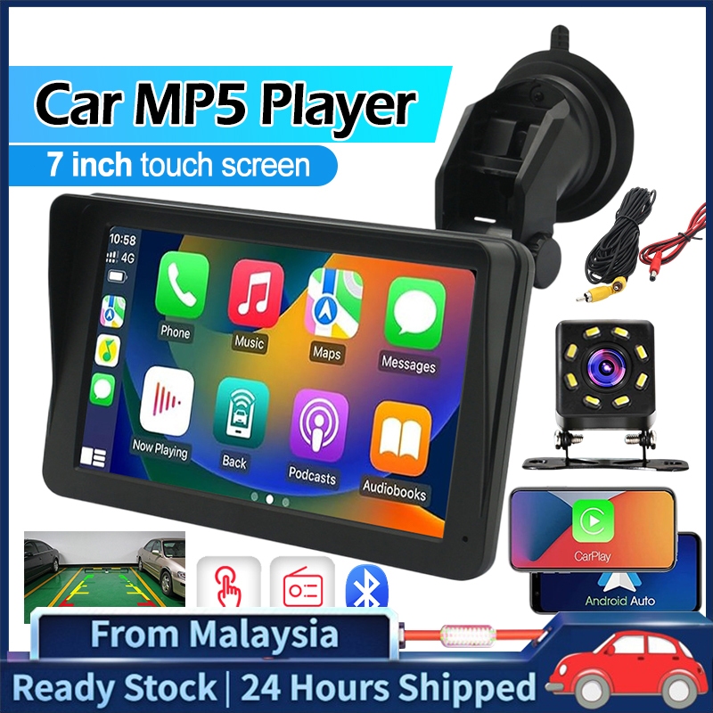 【Touch Screen】 Carplay And Android Auto Car Mp5 Player Car Vehicle ...