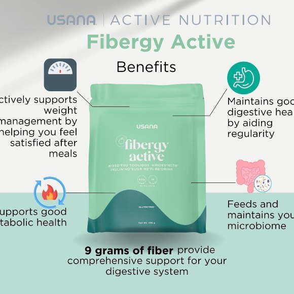 USANA Fibergy Plus / Fibergy active 超级纤维素 have KKM Sticker | Shopee ...
