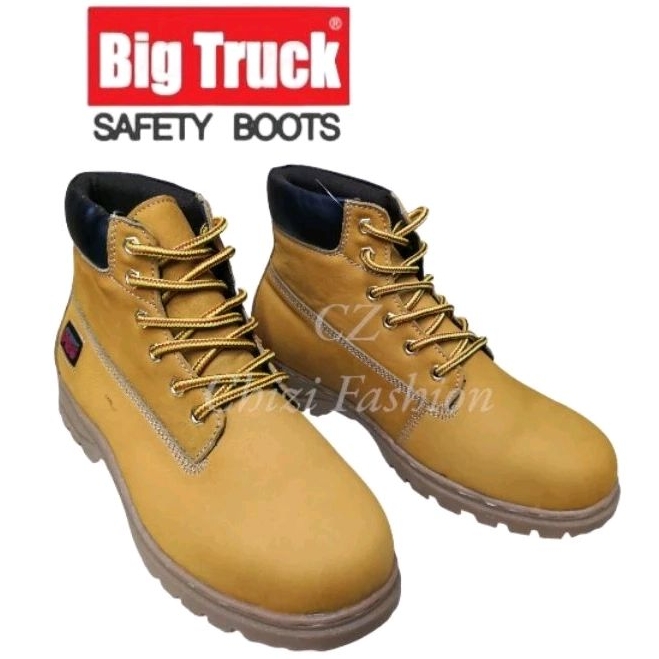 BIG TRUCK PRO WOMEN SAFETY BOOTS # 310 # SAFETY SHOES LEATHER # KASUT ...