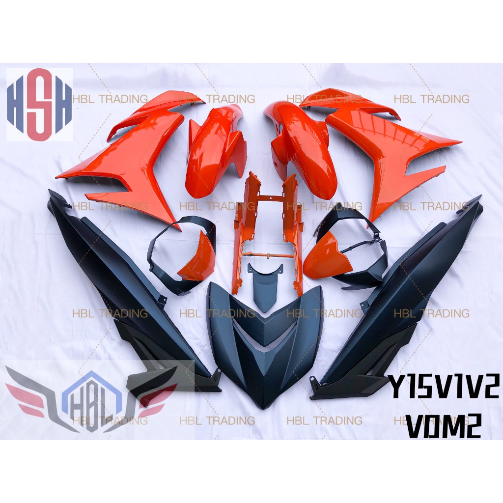 YAMAHA Y15ZR V1 V2 Full Body Cover Set Color Parts Part Bodyset Y suku ...