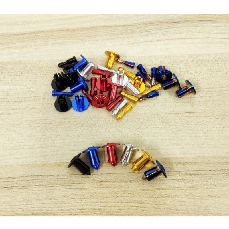 1pc CNC Alloy Screw Cover Set Body Clip Rivet Universal Motorcycle XMAX ...