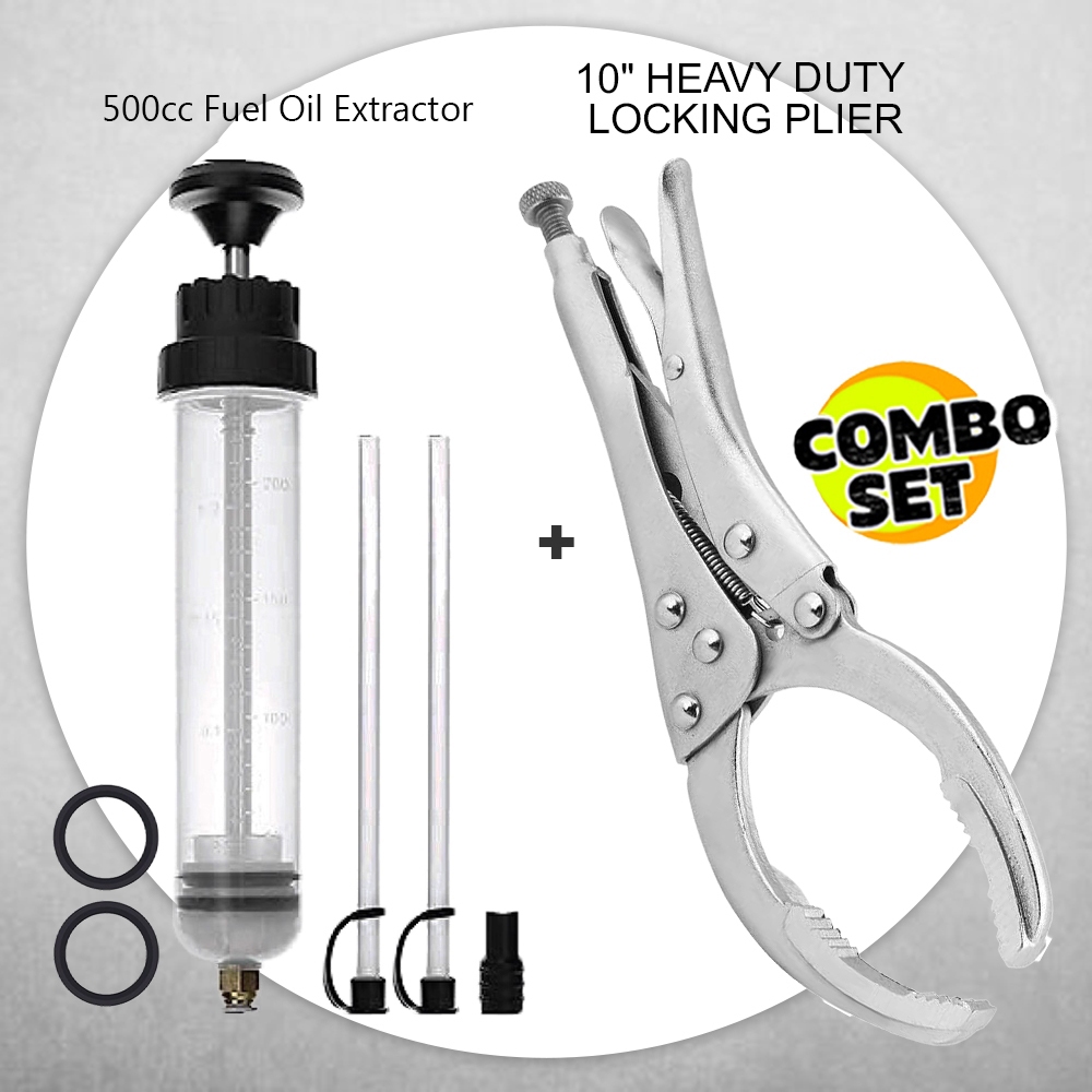 200cc Fuel Oil Extractor Manual Suction Pump Universal Extraction Car ...