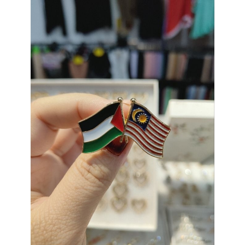 Brooch/kerongsang / Pin Lambang Palestine (READY STOCK) | Shopee Malaysia