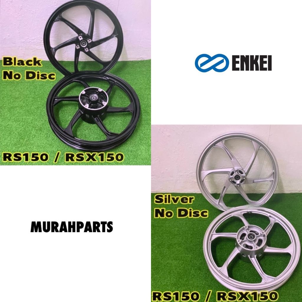 SPORT RIM 6 BATANG FULL CHOP ENKEI SPORT RIM HONDA RS150 RS 150 1.6X1 ...