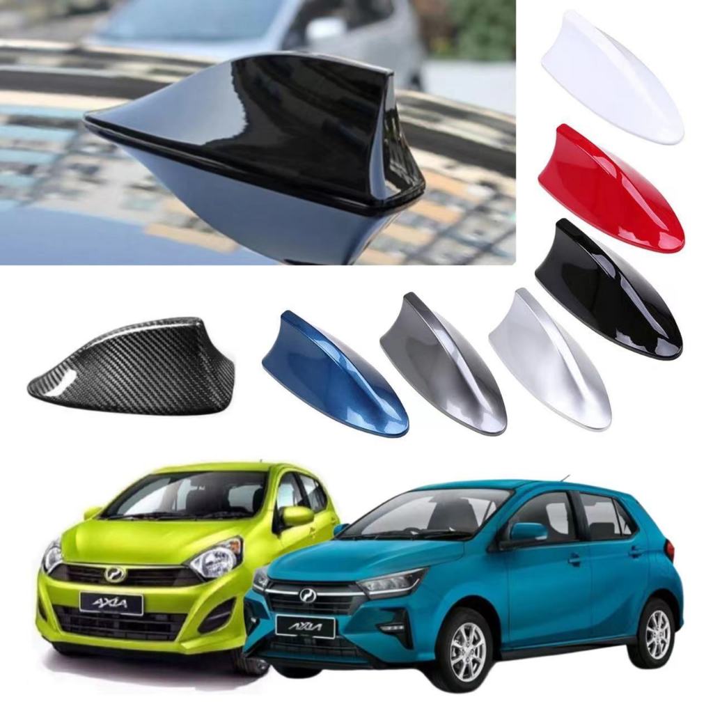 Perodua Axia Shark Fin Antenna AM/FM Radio Signal Aerial Antenna Kereta ...
