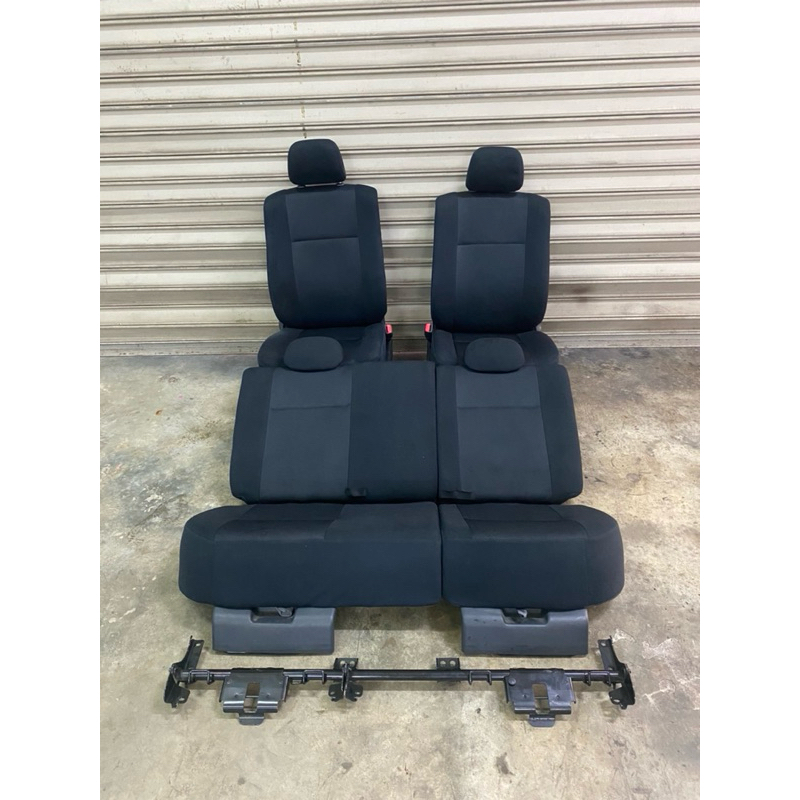 Daihatsu Passo Racy 2007-2008 Seat Set (Hitam) myvi lama / myvi lagi ...