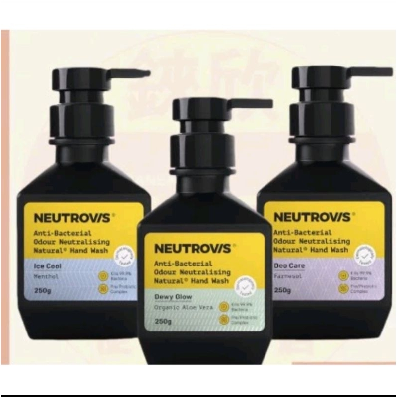 Neutrovis Anti-Bacterial Natural Hand Wash 250g | Shopee Malaysia