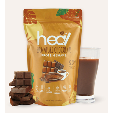 Heal Signature Chocolate Protein Shake 585g | Shopee Malaysia