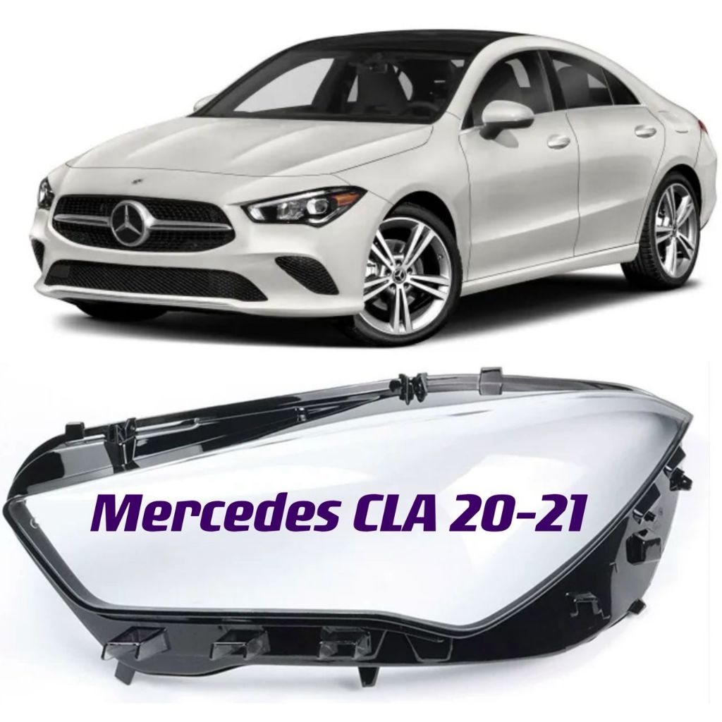 MERCEDES CLA 2020 2021 HEADLAMP COVER CASING LENS | Shopee Malaysia