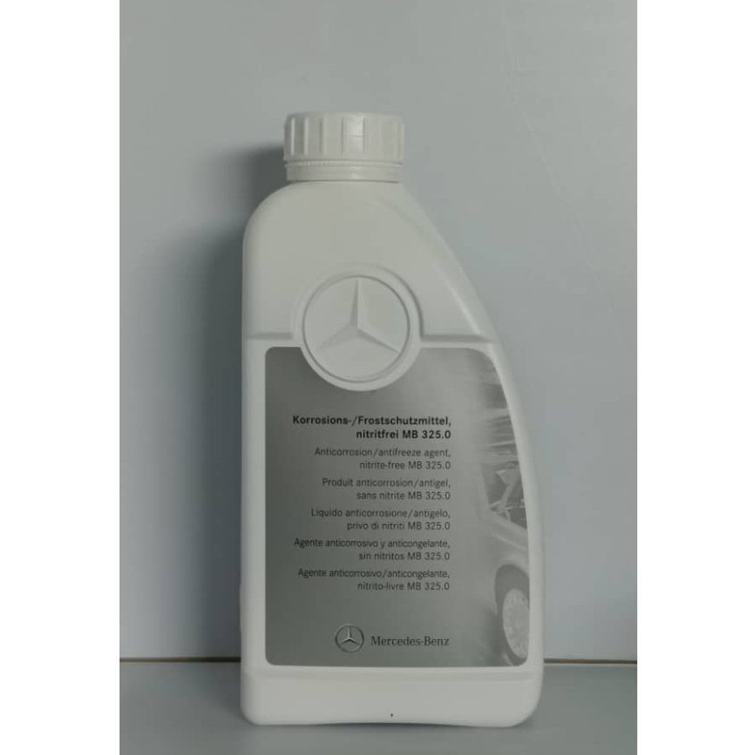 Mercedes Benz Original 0009890825 - 1 litre Radiator Coolant Antifreeze ...