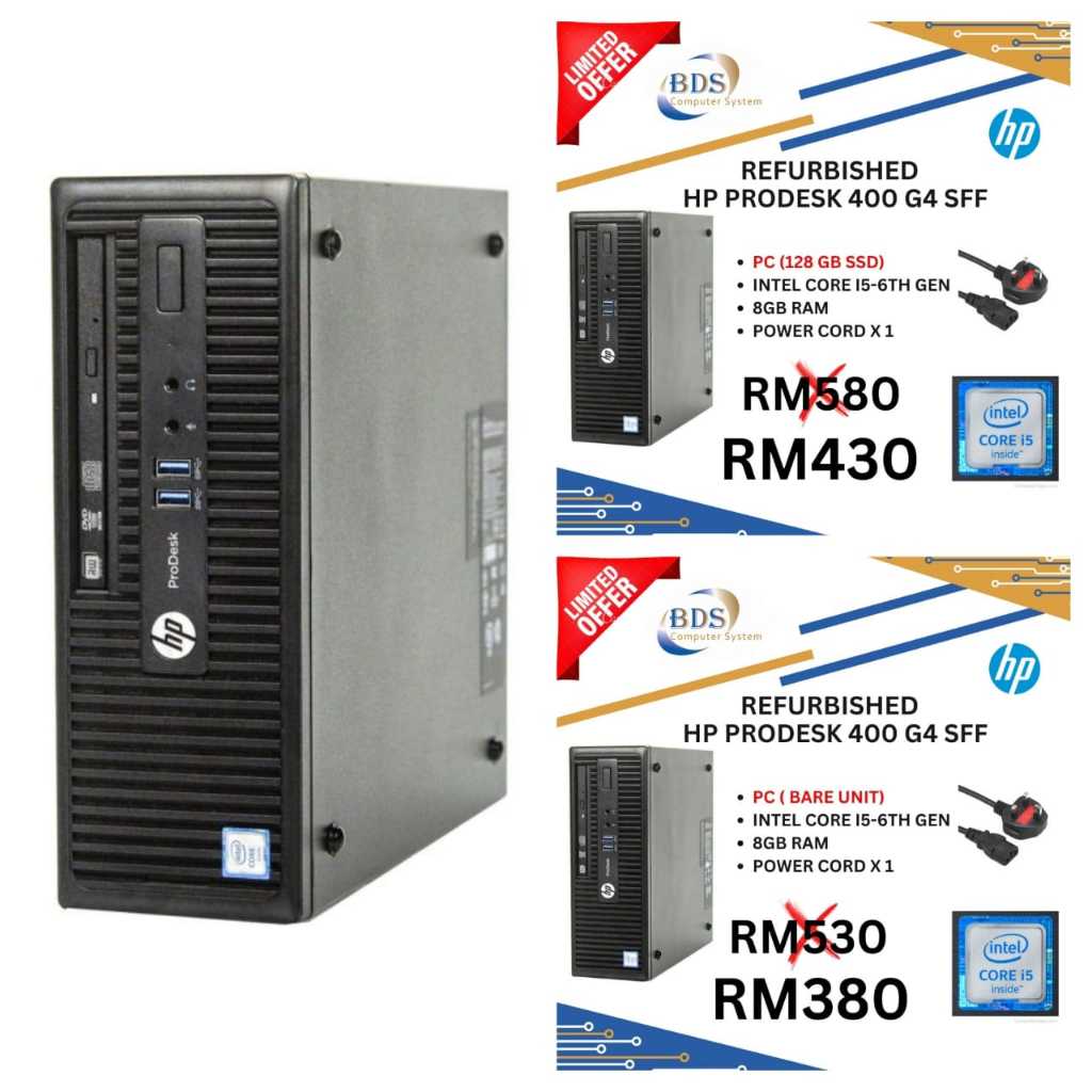 DELL/LENOVO/HP Budget Computer CHEAP DESKTOP MURAH/PC MURAH/PC BAJET ...