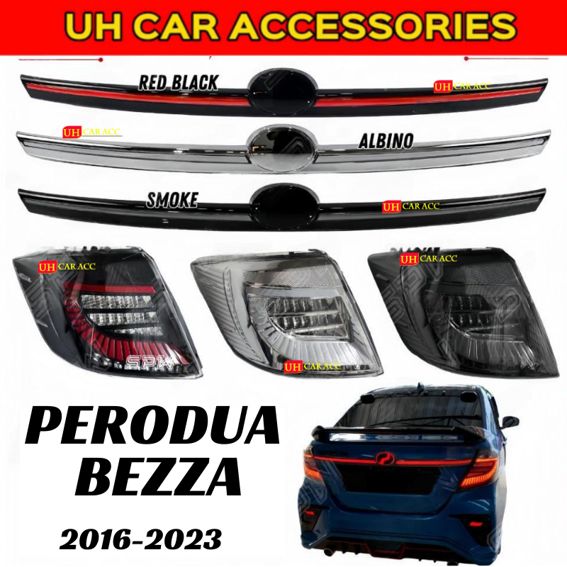 PERODUA BEZZA 2016-2023 LED TAIL LAMP TAIL LIGHT BRAKE LIGHT DRL TRUNK ...