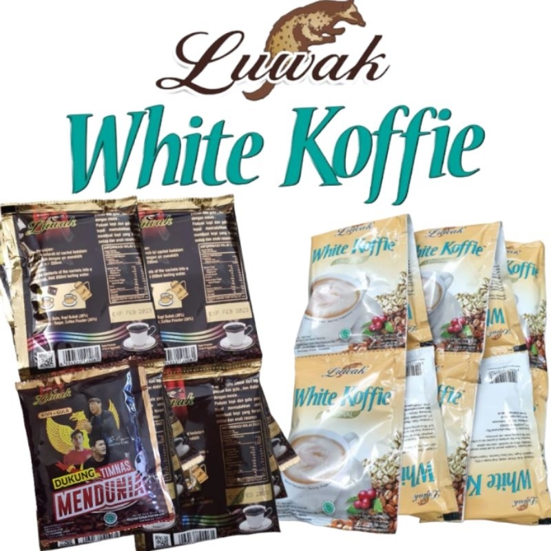 KOPI LUWAK WHITE KOFFIE RENCENG VARIAN RASA | Shopee Malaysia