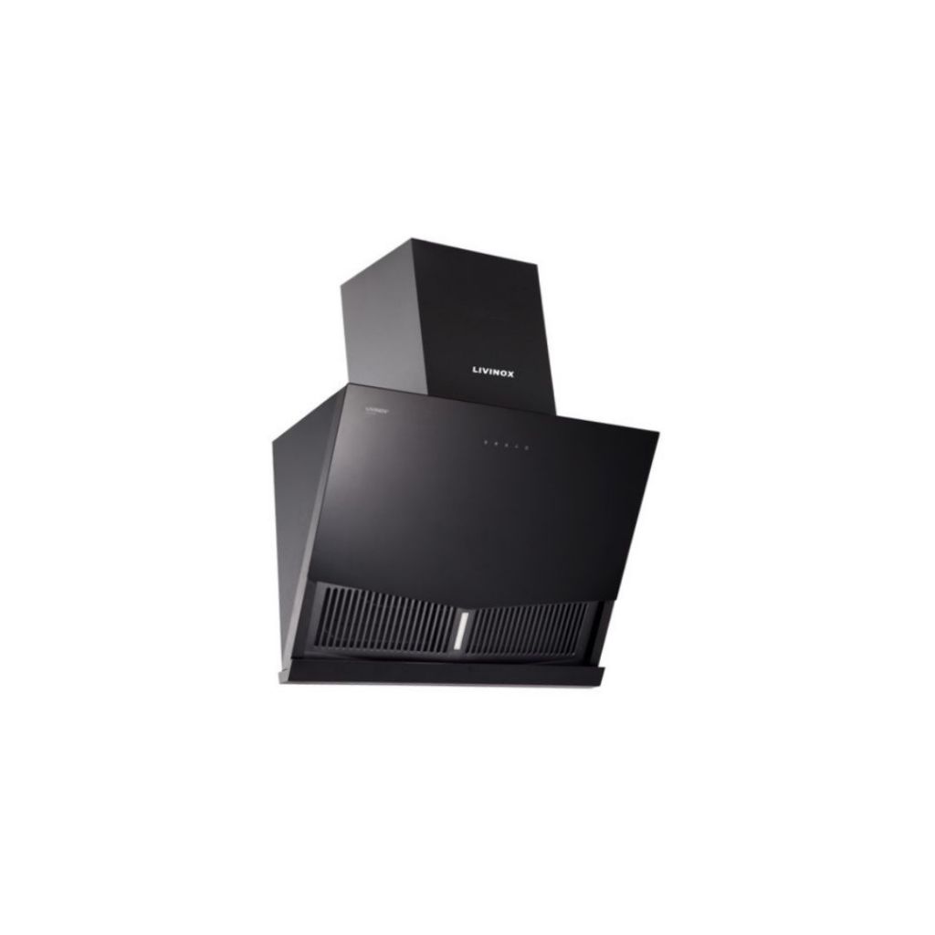 Livinox Slanted Hood 1400 Suction Power LCH-STONE-90BL + Recycle System ...
