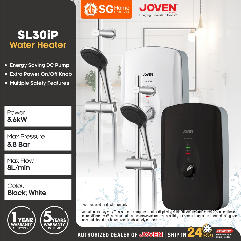 Ready Stock [JOVEN] SL30iP Instant Water Heater With Inverter (Dc Pump ...