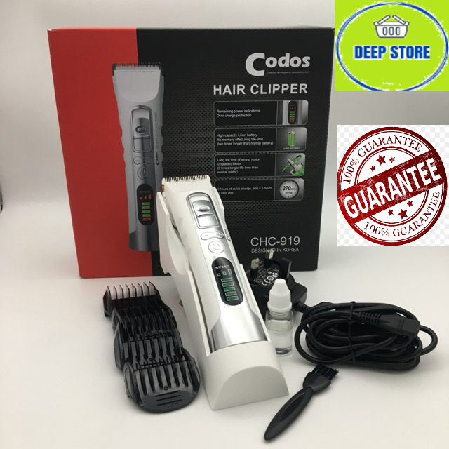 Codos CHC919 Professional Hair Clipper ( Rechargeable ) | Shopee Malaysia