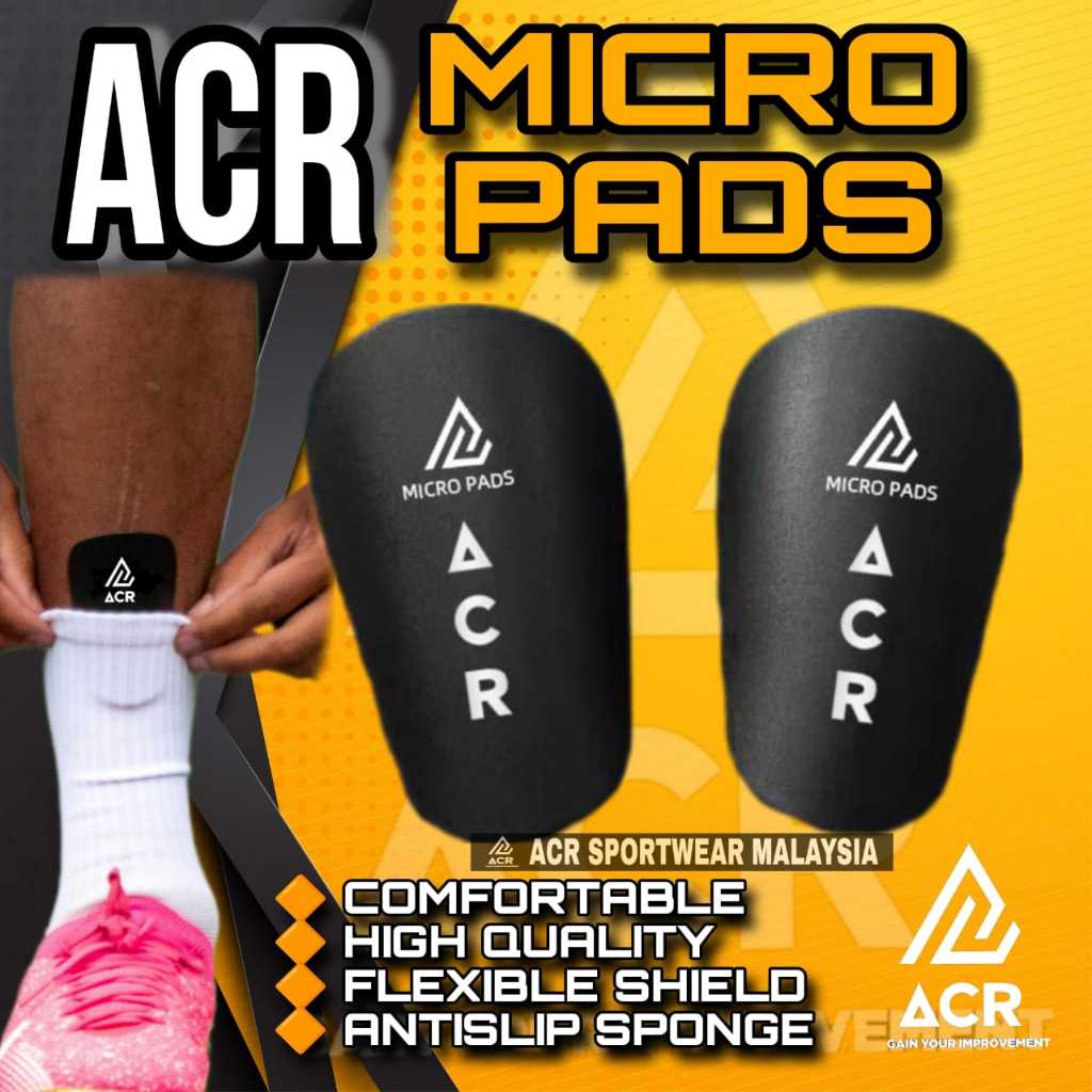 ACR MICRO PADS HIGH QUALITY [ MINI SHINPAD ] [ SHIN GUARD ] [ BOLASEPAK ...