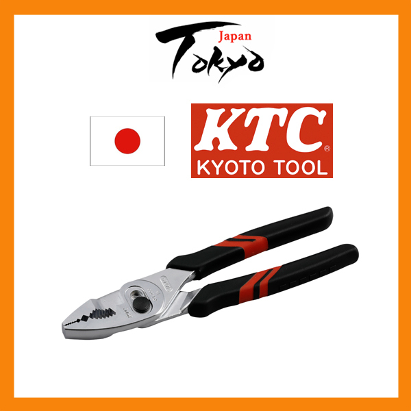 KTC made in Japan, needle nose pliers (with handle) 150mm - 200mm, product code PJ-150 - 200 ...