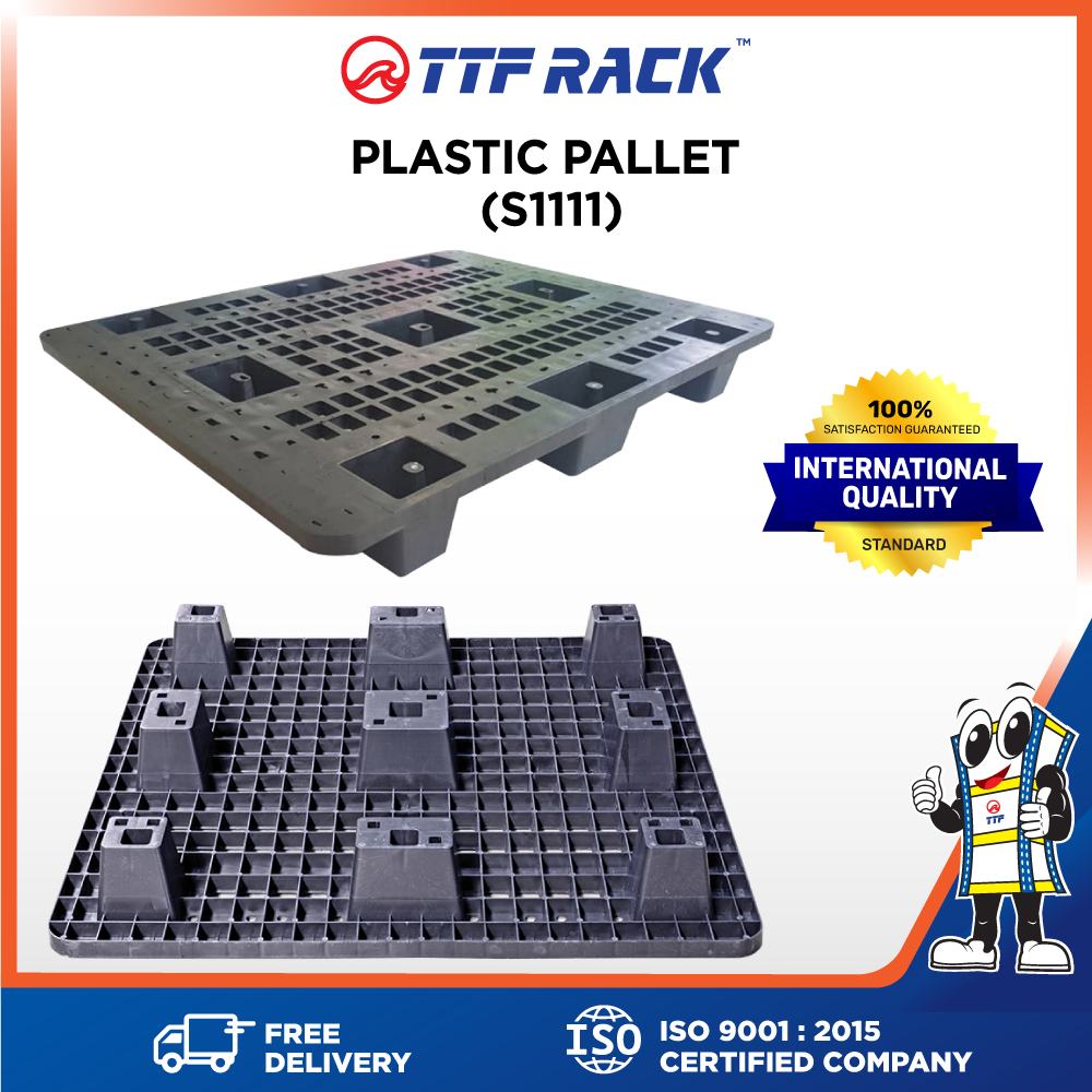 TTF Rack™️Plastic Pallet Warehouse Heavy Duty Pallet | Shopee Malaysia