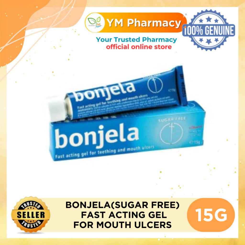 BONJELA FAST ACTING FOR MOUTH ULCERS (SUGAR FREE)15G | Shopee Malaysia