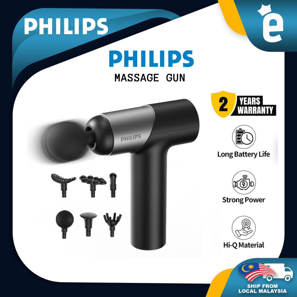 Philips Massage Gun Deep Muscle Relaxation Mesin Urut Badan Murah ...
