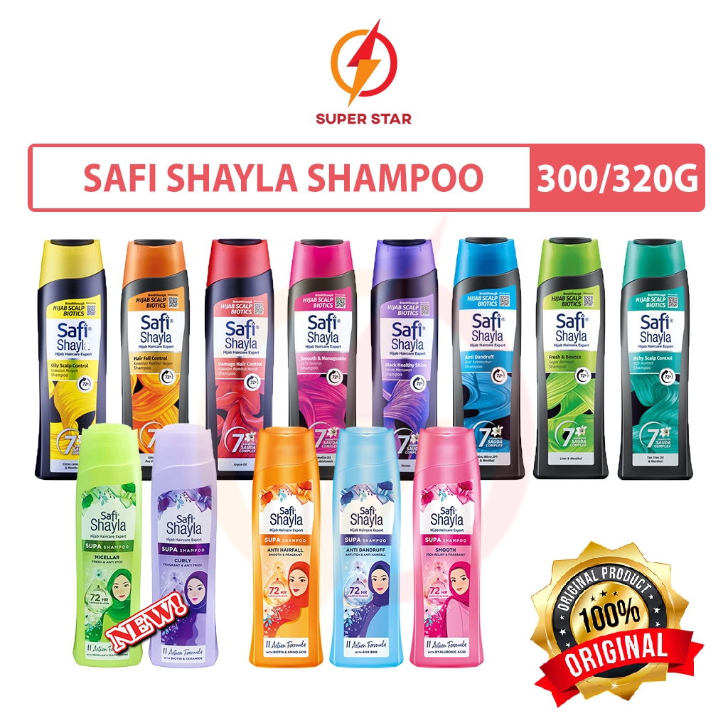 Safi Shayla Shampoo 300ml / 320ml | Shopee Malaysia