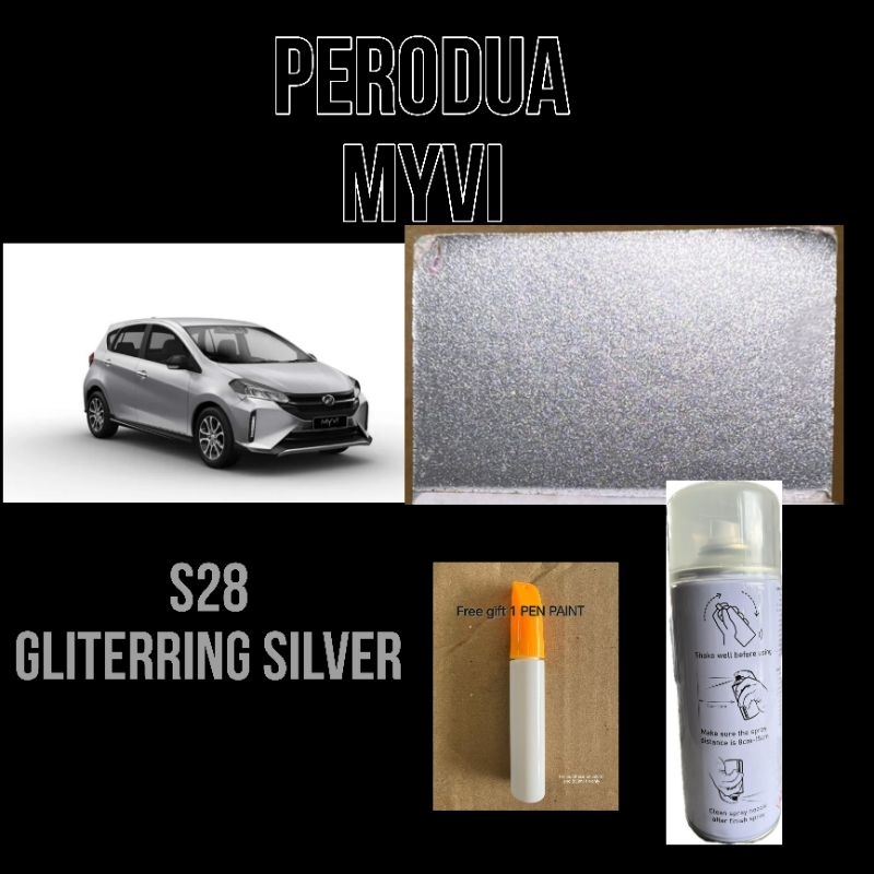 PERODUA MYVI TOUCH UP PAINT BODY PAINT ORIGINAL COLOR | Shopee Malaysia