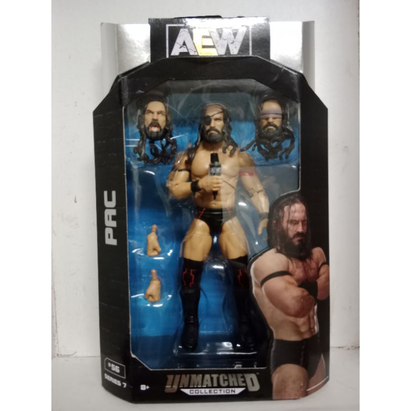 Jazwares AEW Unmatched Series 7 Pac Wrestling Action Figure | Shopee ...