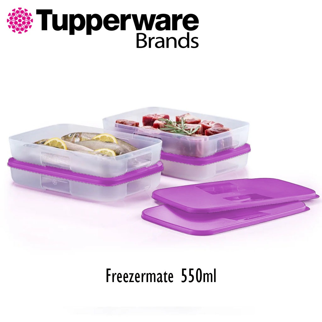 🔥READY STOCK🔥 ORIGINAL TUPPERWARE Freezermate Medium I (1@4) 550ml ...