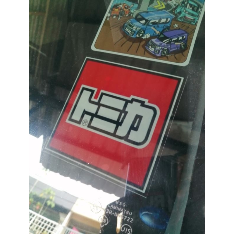 sticker kereta TOMICA (Tampal dalam) | Shopee Malaysia