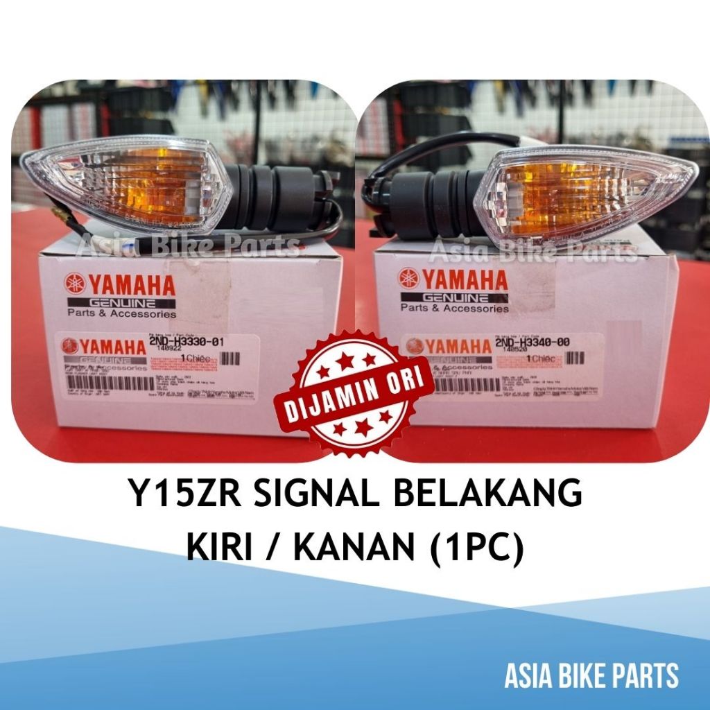 Yamaha Original Y15ZR Rear Flasher Light / Signal Belakang - 2ND-H3330 ...