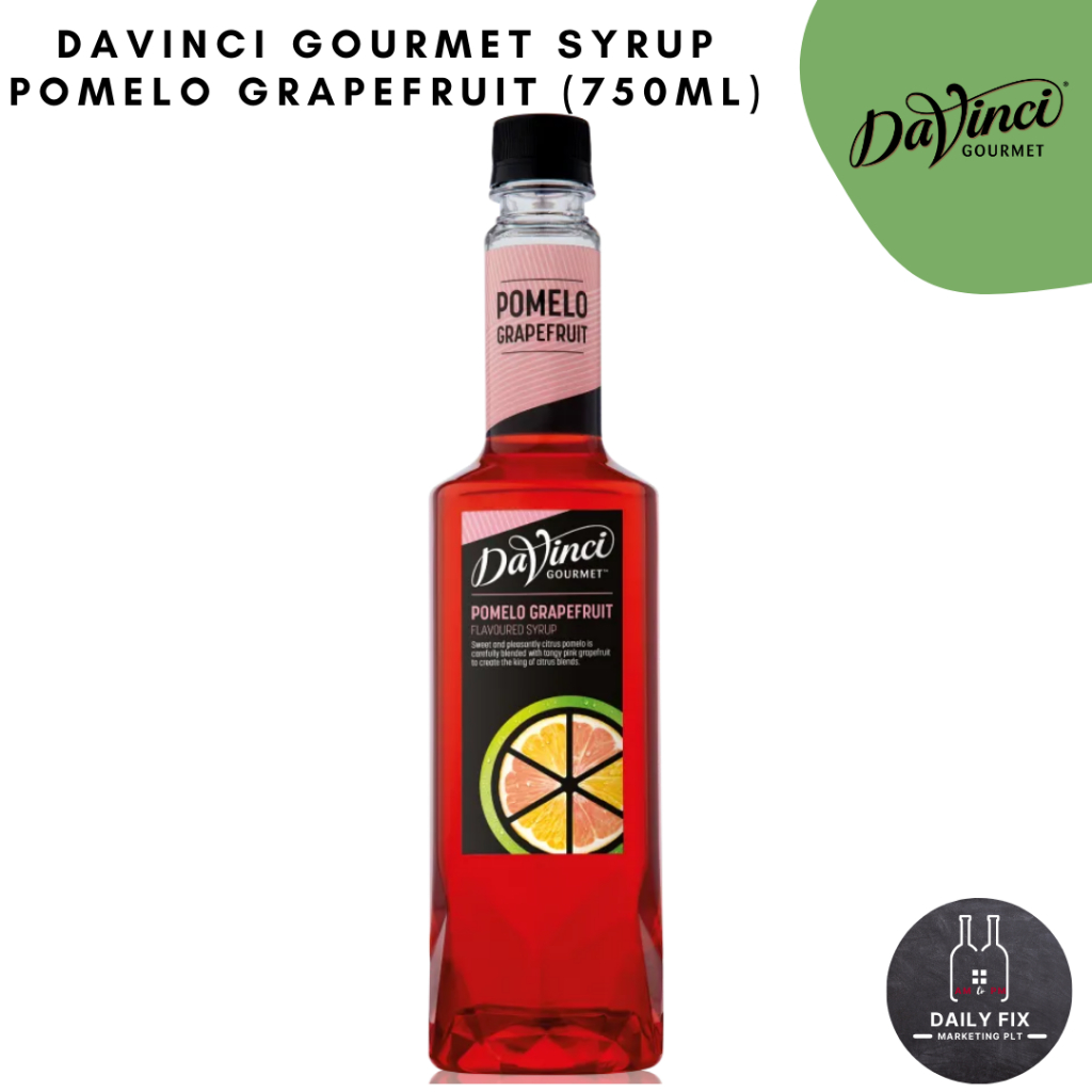 DaVinci Gourmet Syrup Pomelo Grapefruit (750ml) | Shopee Malaysia