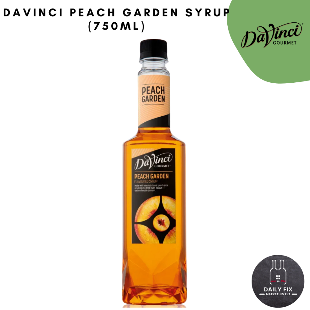 DaVinci Peach Garden Syrup (750ml) | Shopee Malaysia