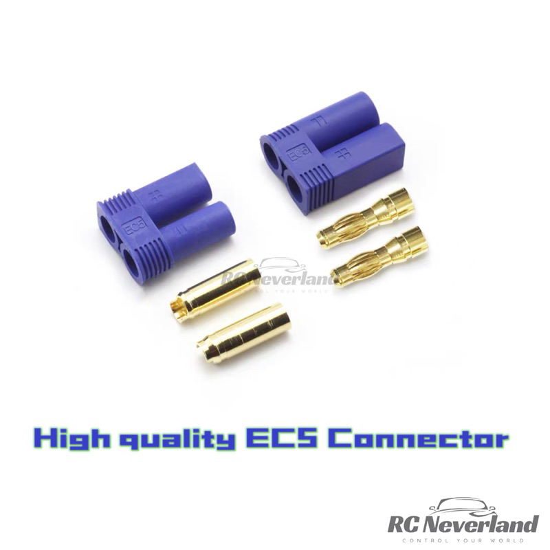 High quality EC5 Connector Plug for battery ESC charge lead rc plane ...