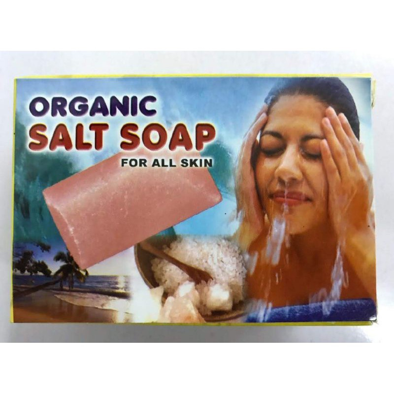 Sabun Garam bukit /100% Organic Himalaya salt soap / Sabun baik untuk ...