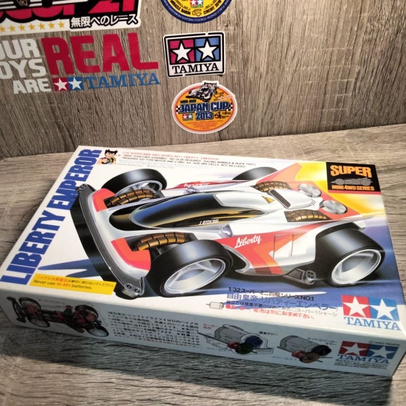 TAMIYA LIBERTY EMPEROR SUPER1 VINTAGE KIT MIJ (CONDITION 9/10) | Shopee ...
