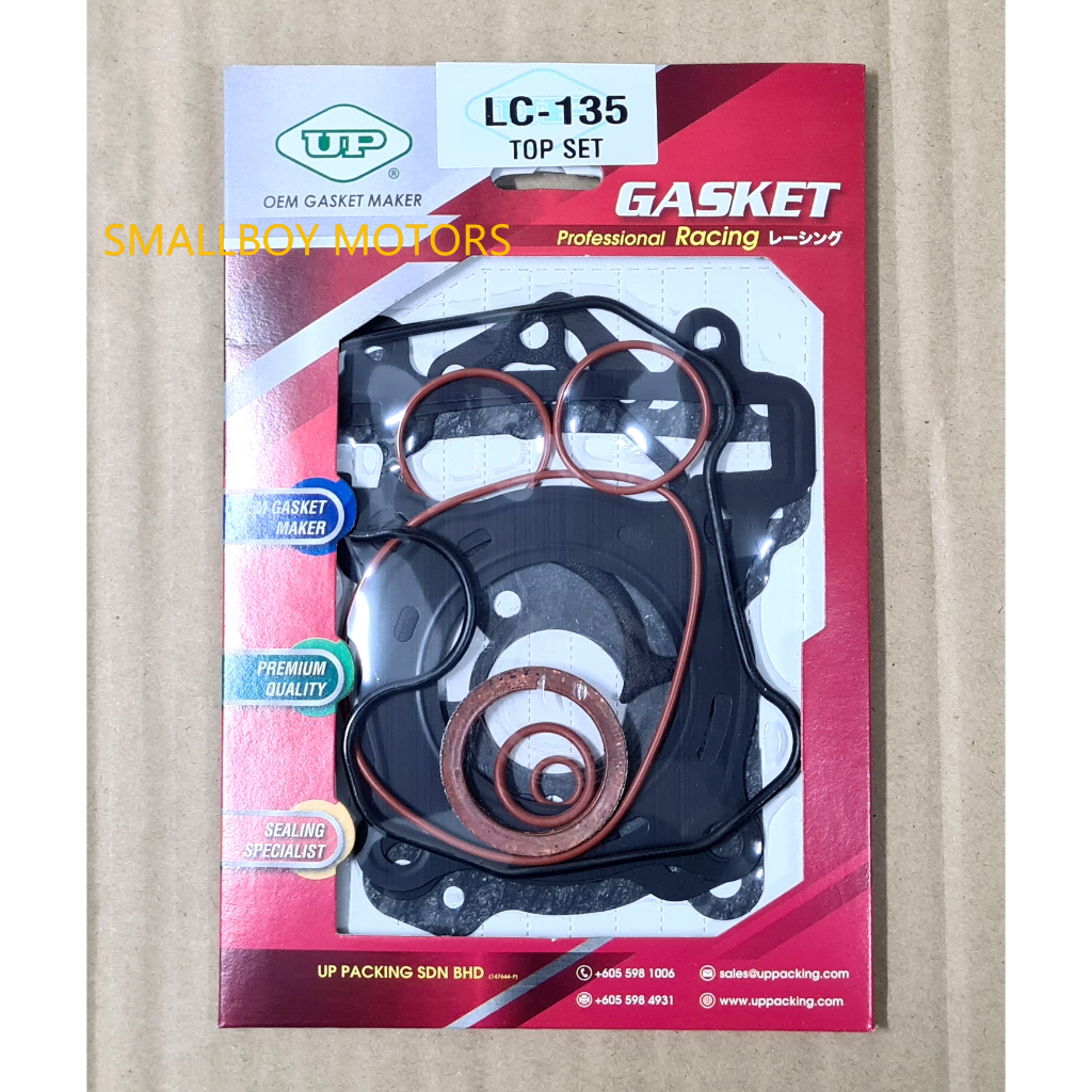 YAMAHA LC135 V1 V2 V3 V4 V5 V6 NEW TOP SET GASKET STANDARD HEAD BLOCK ...