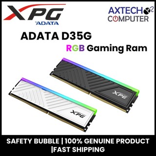 ADATA XPG Spectrix D35G DDR4 RGB (8GB/16GB(8x2) 3200Mhz/3600Mhz - Black / White | Shopee Malaysia