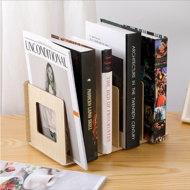Desktop storage rack, student dormitory simple bookshelf, DIY creative ...