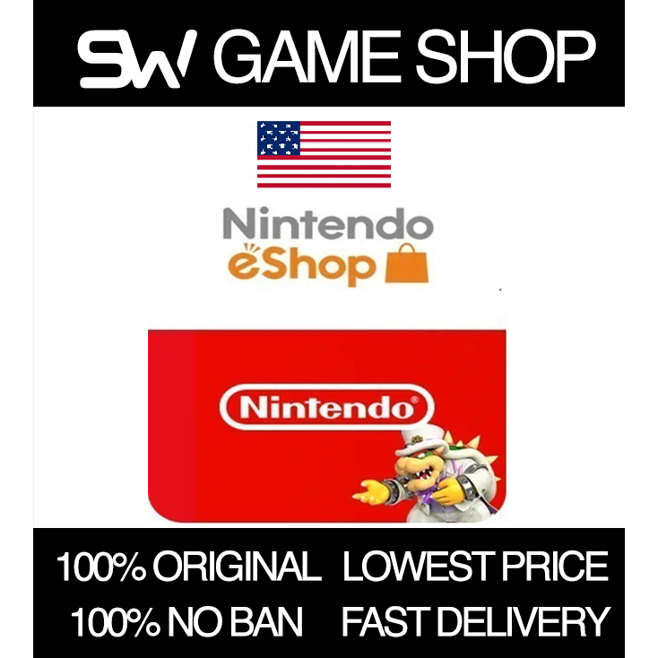 [USA] US Nintendo Switch Game Code eShop USD [Auto] | Shopee Malaysia