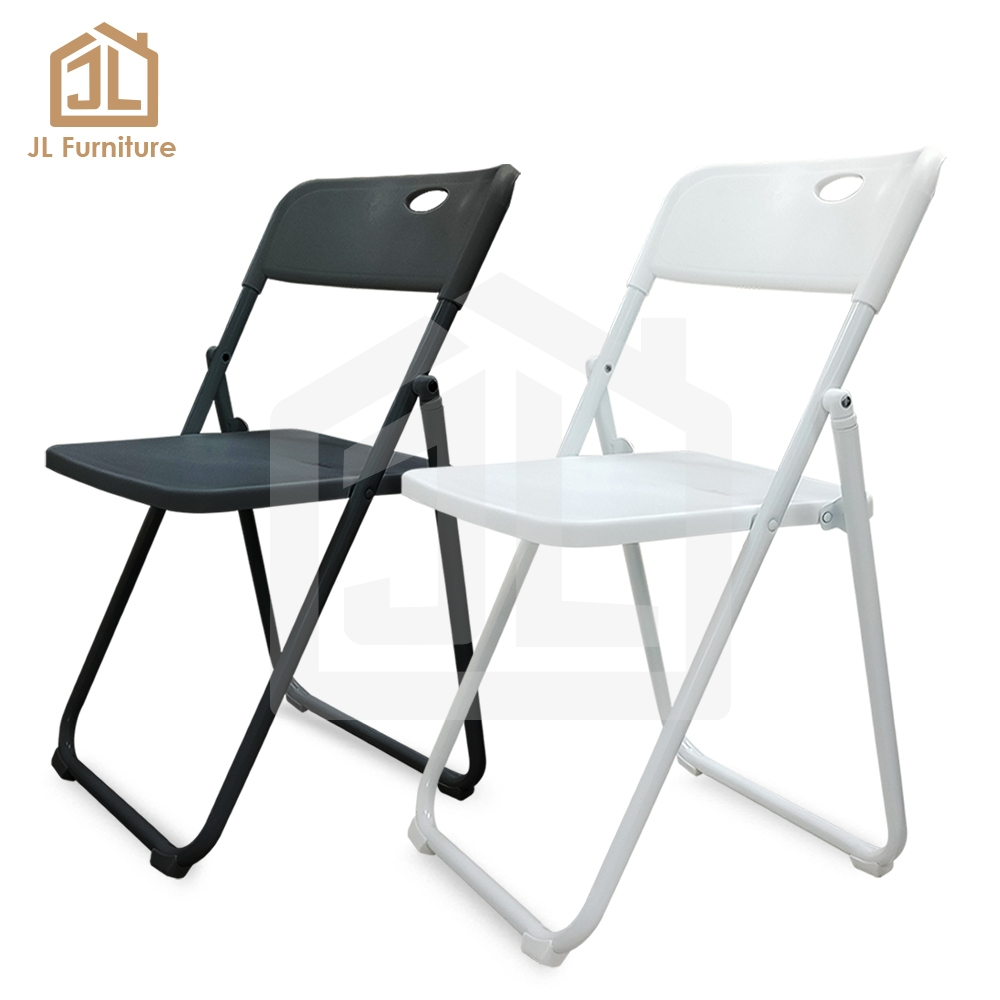 JL Furniture Foldable Lounge Chair Folding Stools Premium Steel Light ...