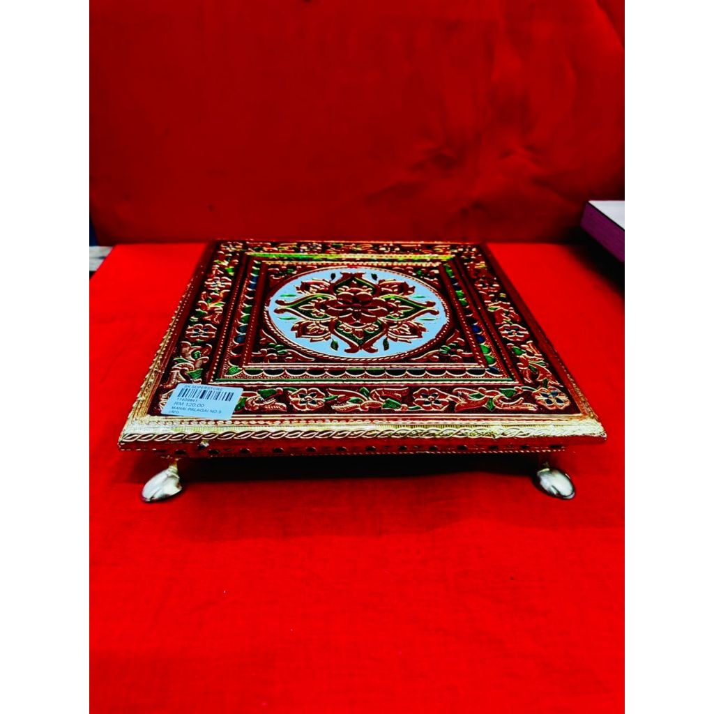 Peedam colour 10x10 inch/ statue / idol / vilakku /statue / idol ...