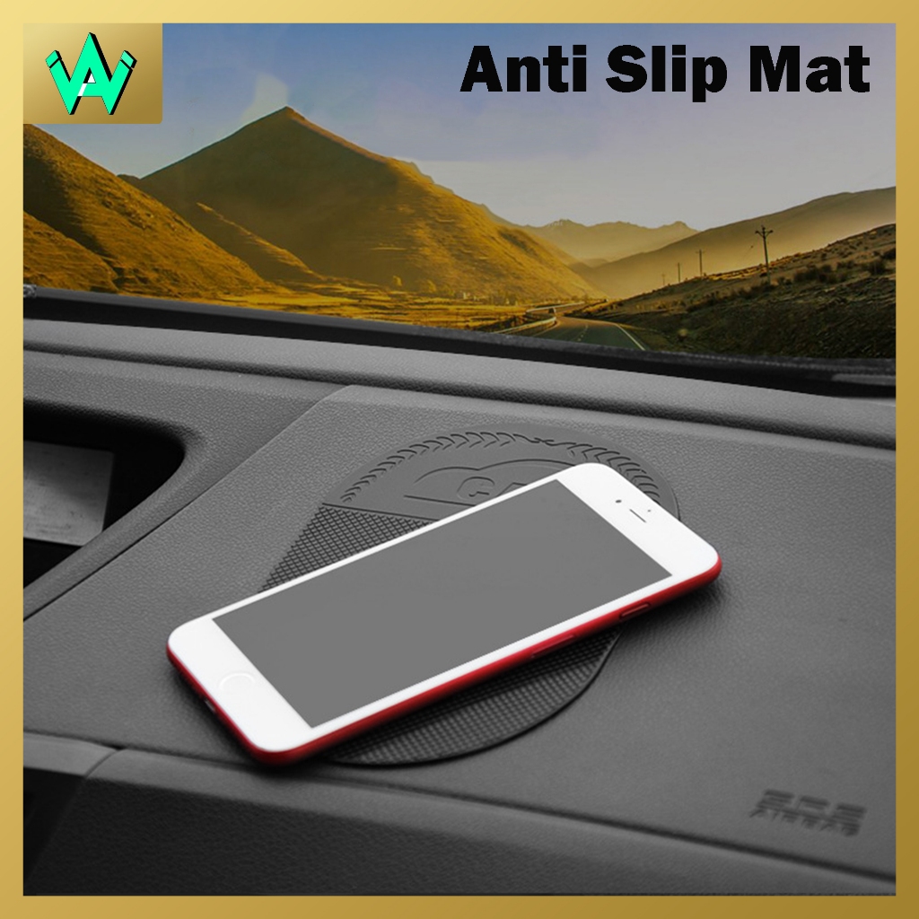 Car Anti-Slip Dashboard Mat Sticky Pad Phone Holder Multi Function ...