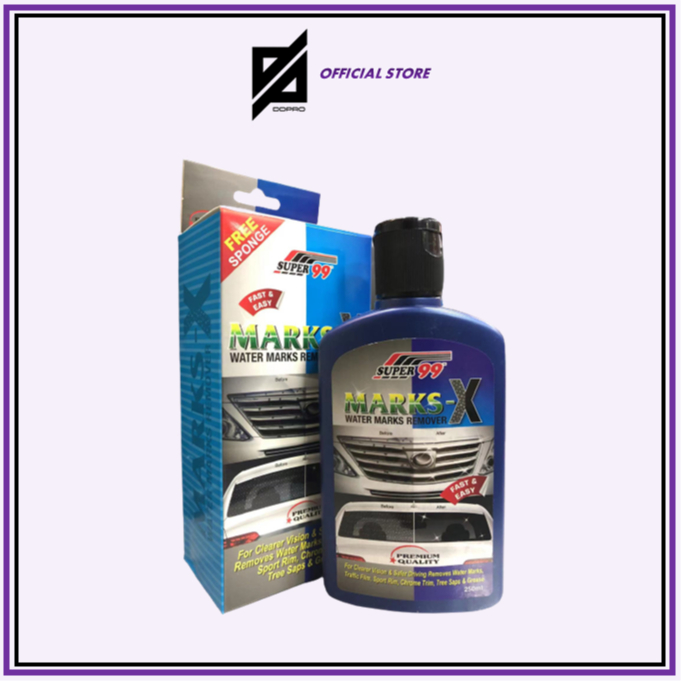 250ML Super 99 Windscreen Watermark Remover Window Water Mark Remover ...