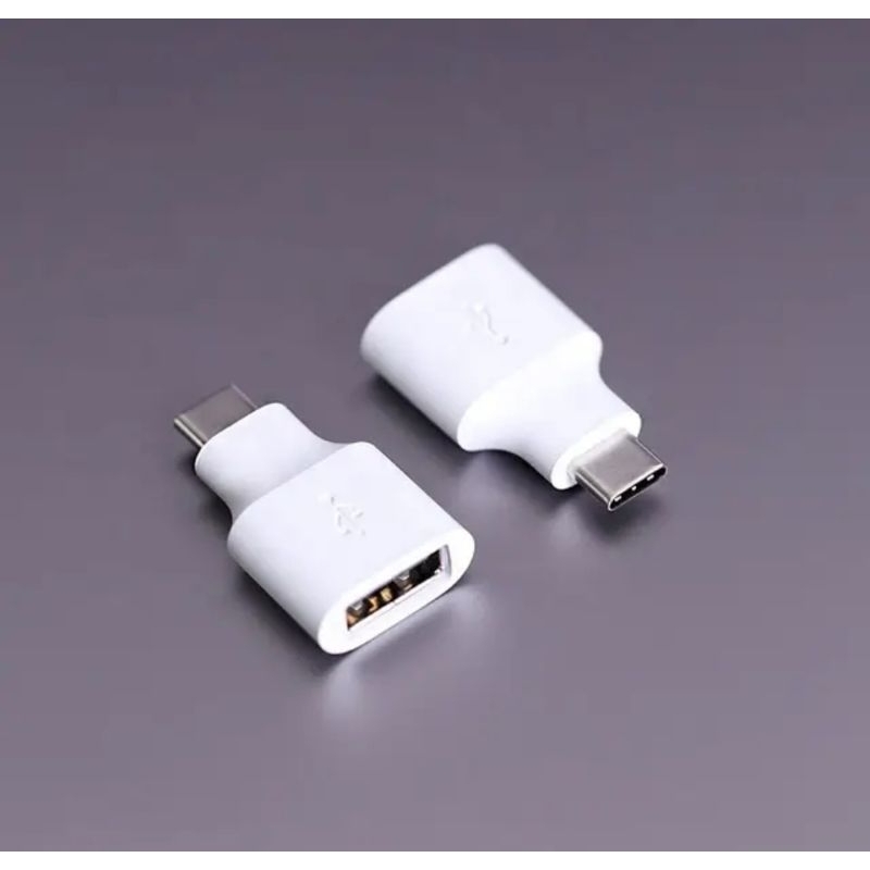 USB Type-C To USB-A OTG Adapter Support Pendrive Data Transfer Wireless ...