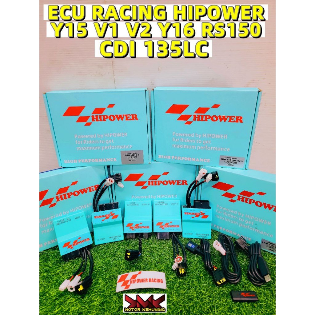 HIPOWER ECU HI-POWER RACING ECU POWER MODE Y15ZR V1 V2 Y16ZR RS150 V1 ...