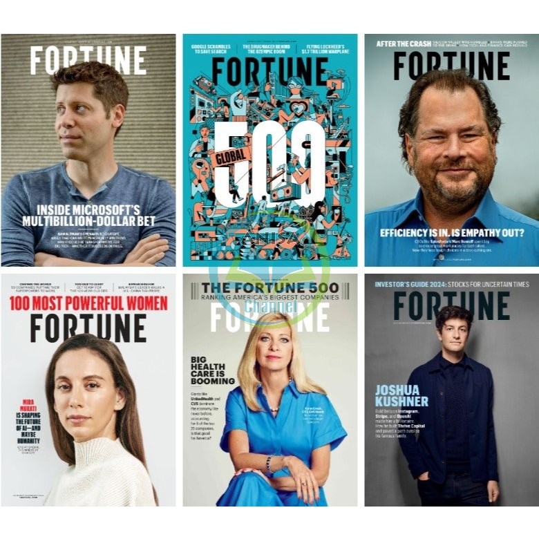 [eMagazine/PDF] Fortune USA – Full Year 2023 Issues Collection (7 ...
