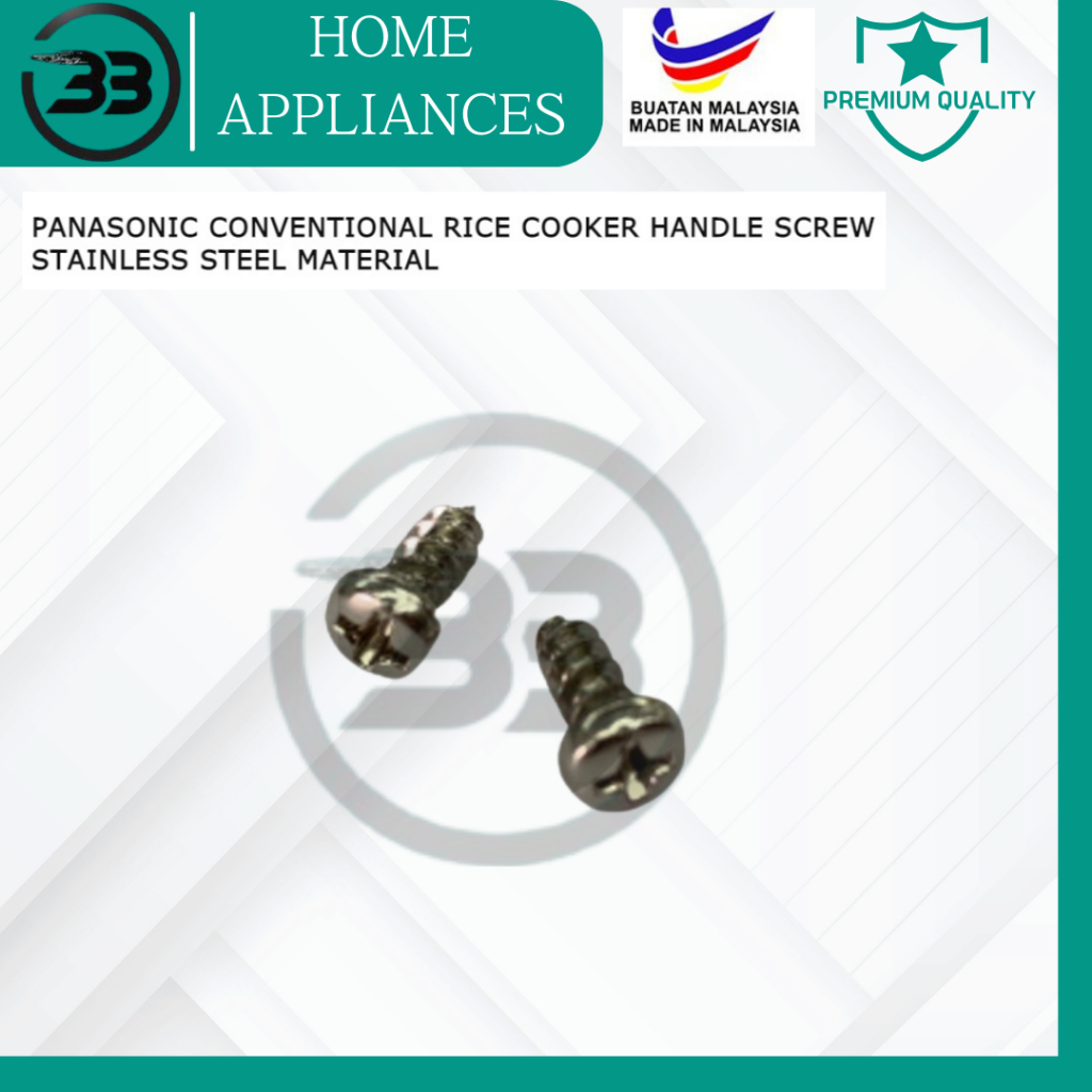 Panasonic Rice Cooker Handle Screw Stainless Steel | Shopee Malaysia