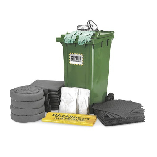 240 Liter Universal Portable Spill Kit Dispenser Spill Kit Cart Spill ...